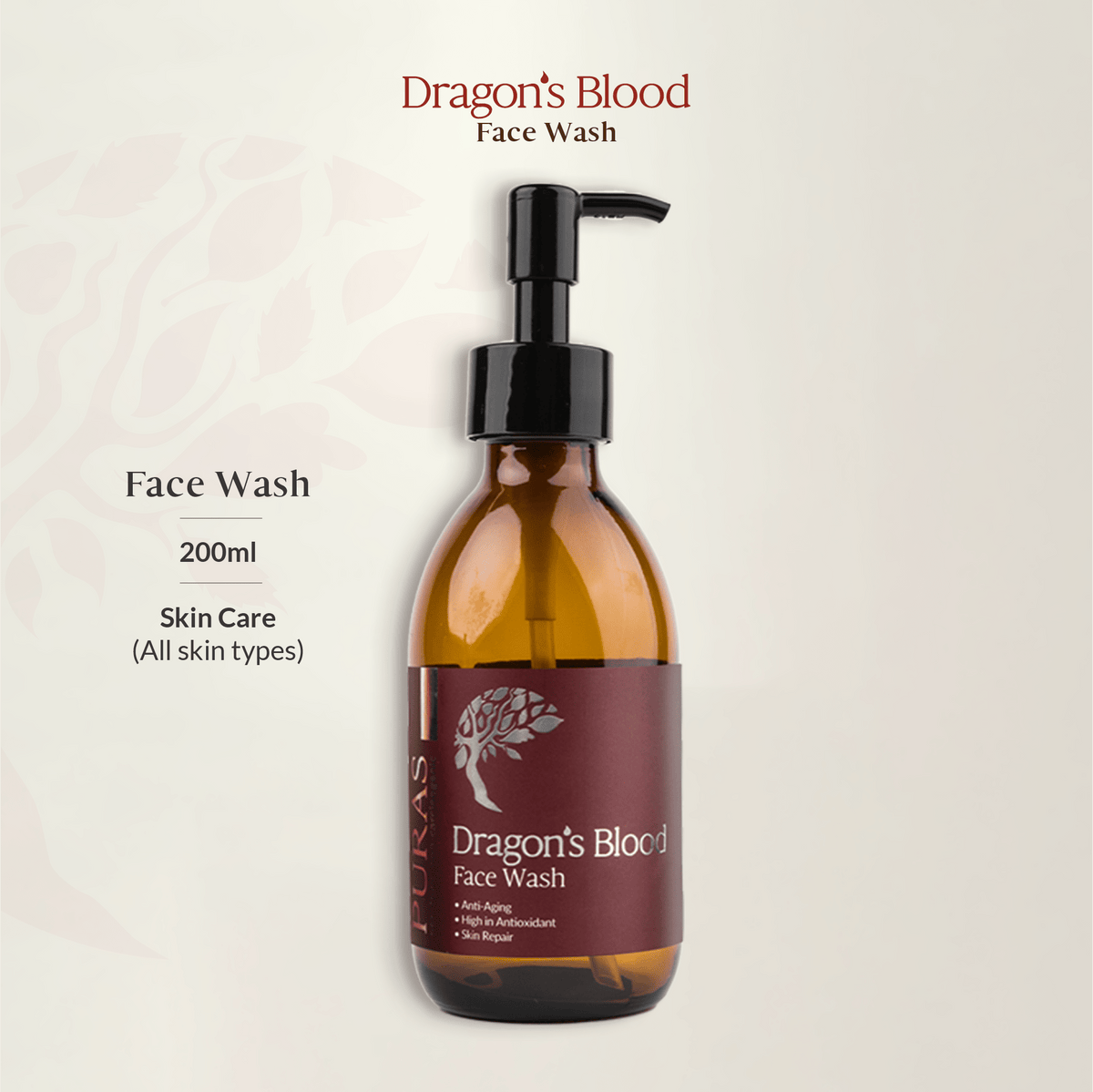 Dragon's Blood Face Wash 200ml – PURAS Malaysia