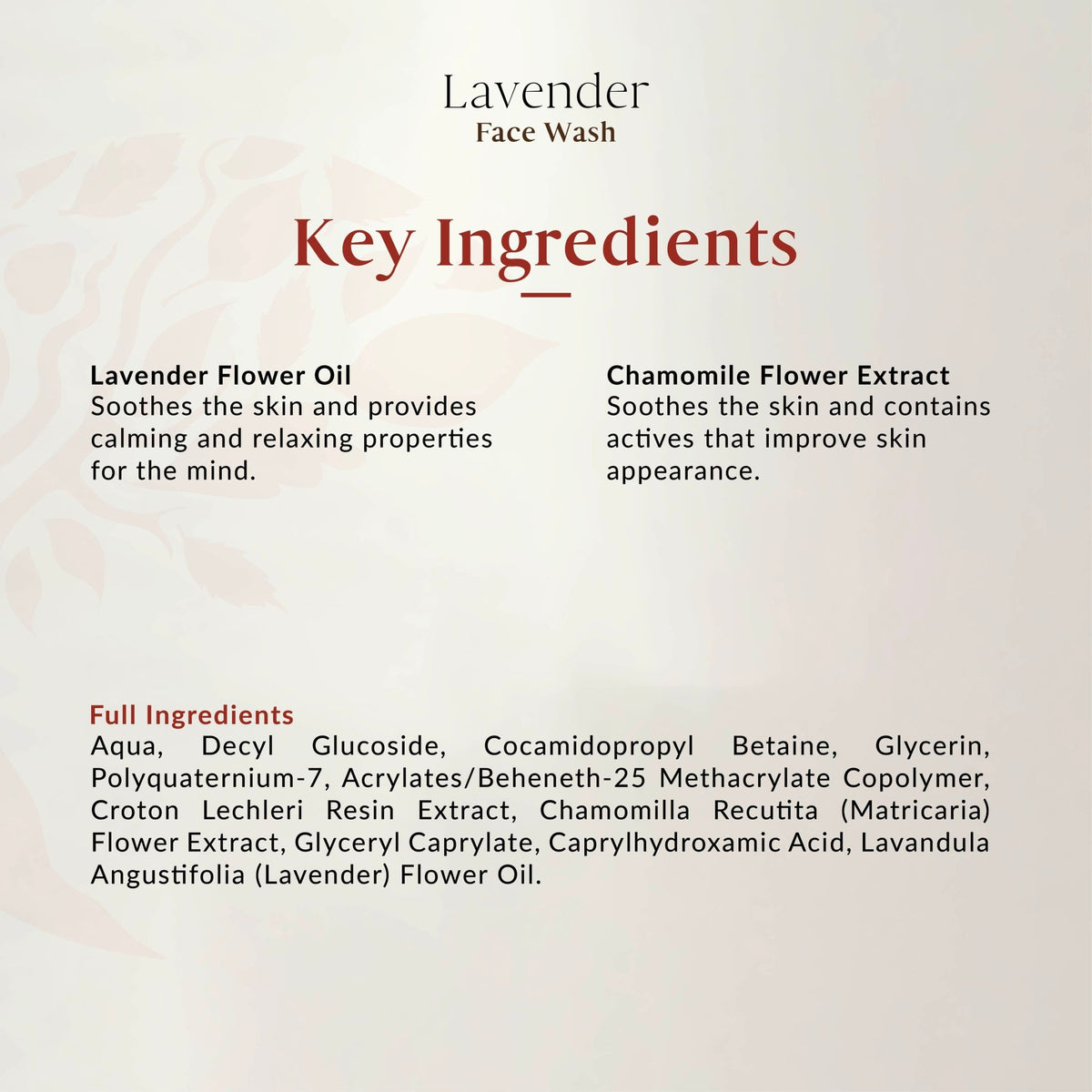 Lavender Face Wash 200ml – PURAS Malaysia